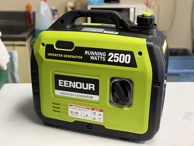 インバーター2.5kVA発電機レンタル｜EENOUR DK2500iS
